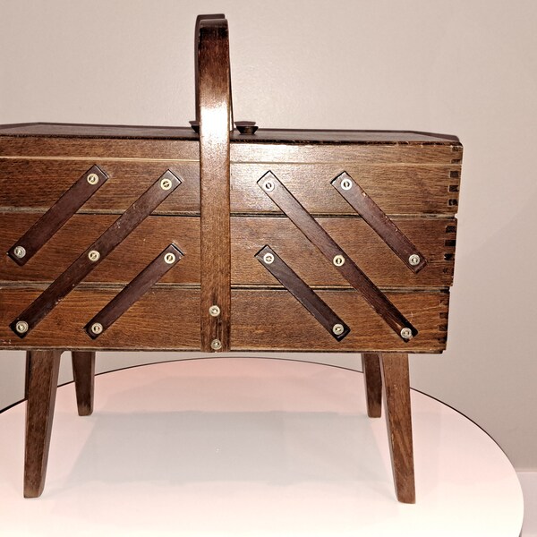 Vintage Sewing Box - Etsy