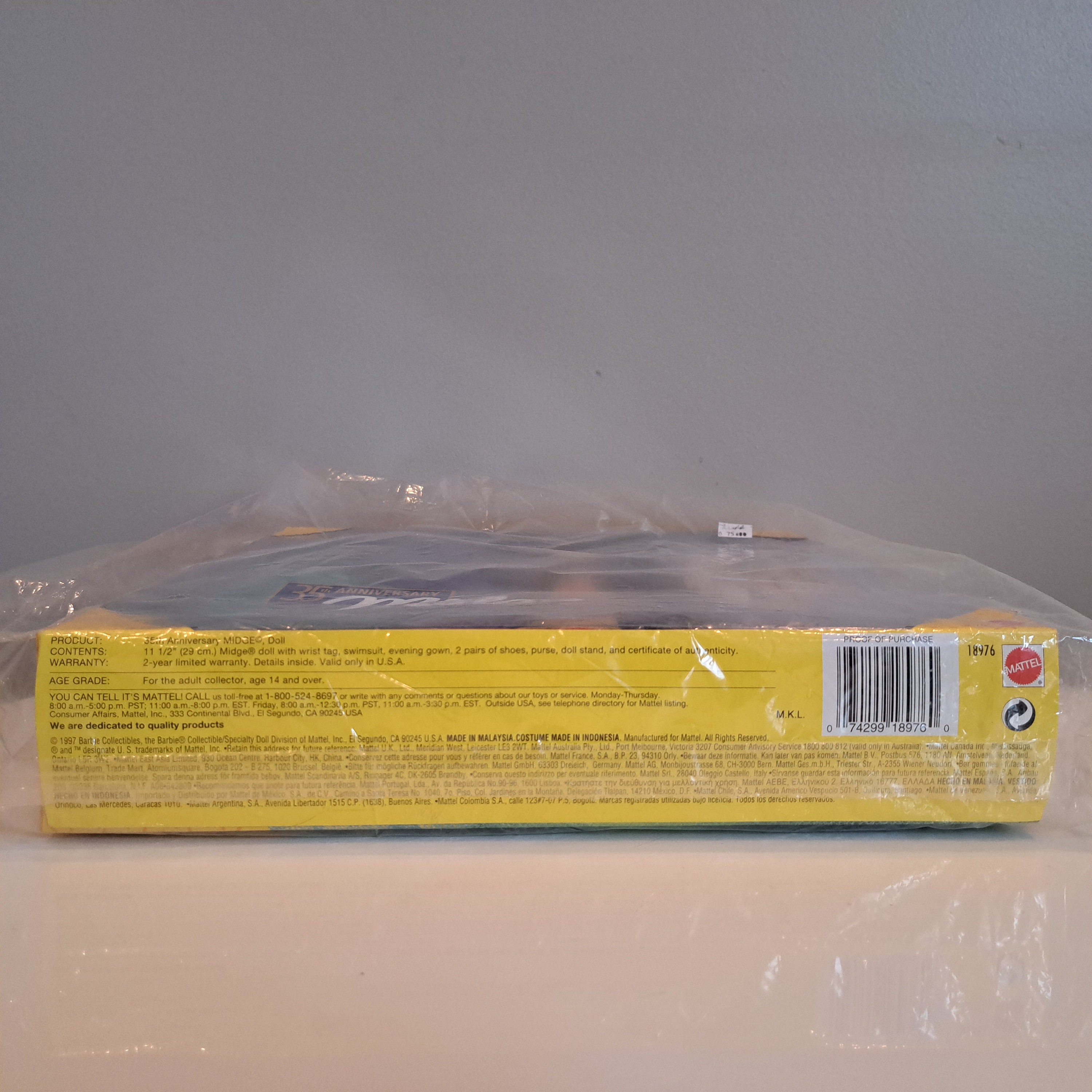 Vintage Midge Barbie 35th Anniversary 1963 Reproduction 35th - Etsy