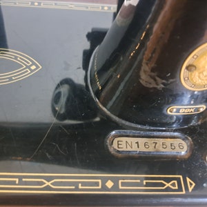 Vintage 1958 Singer 99K Sewing Machine - Etsy Canada