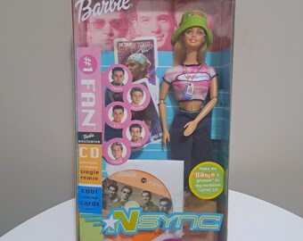 Vintage 2000 Nsync Barbie 1 Fan Barbie 50534 - Etsy