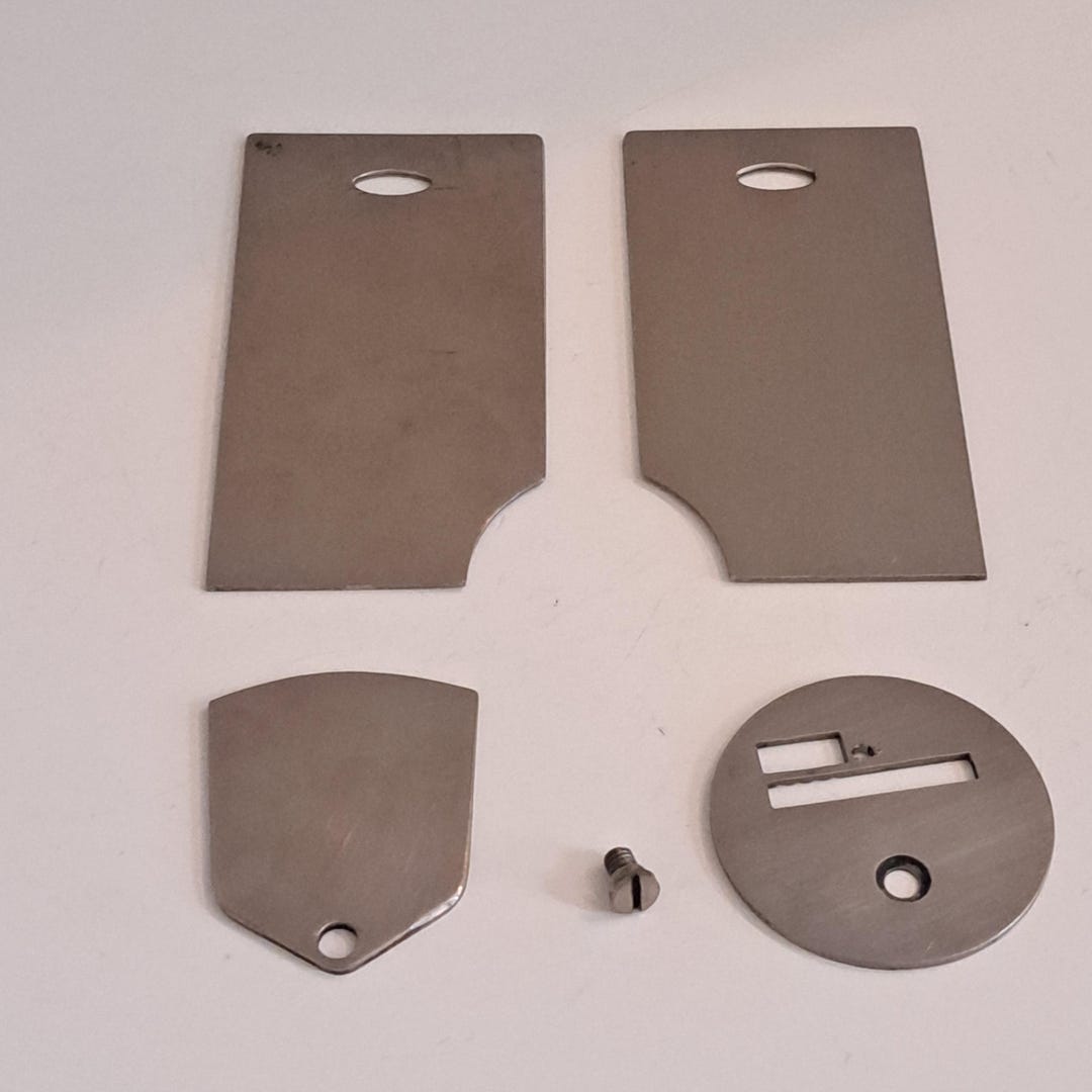 Vintage Singer Rear Back Slide Plate 54512 Singer Front Slide Plate ...