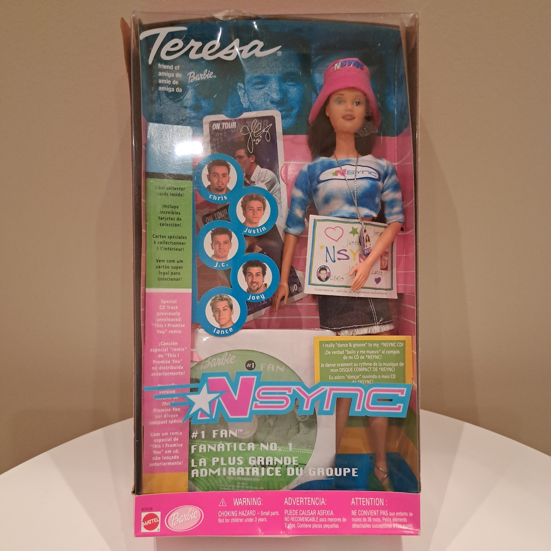 Vintage Nsync Barbie Teresa Barbie 50536 - Etsy
