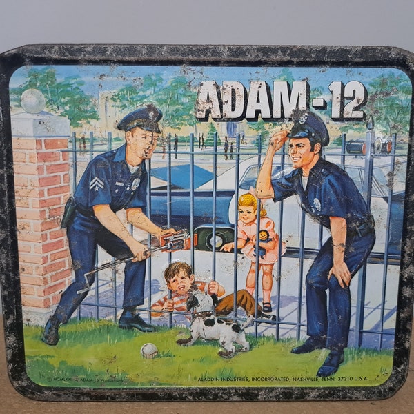 Buy Adam 12 Lunch Box - Etsy