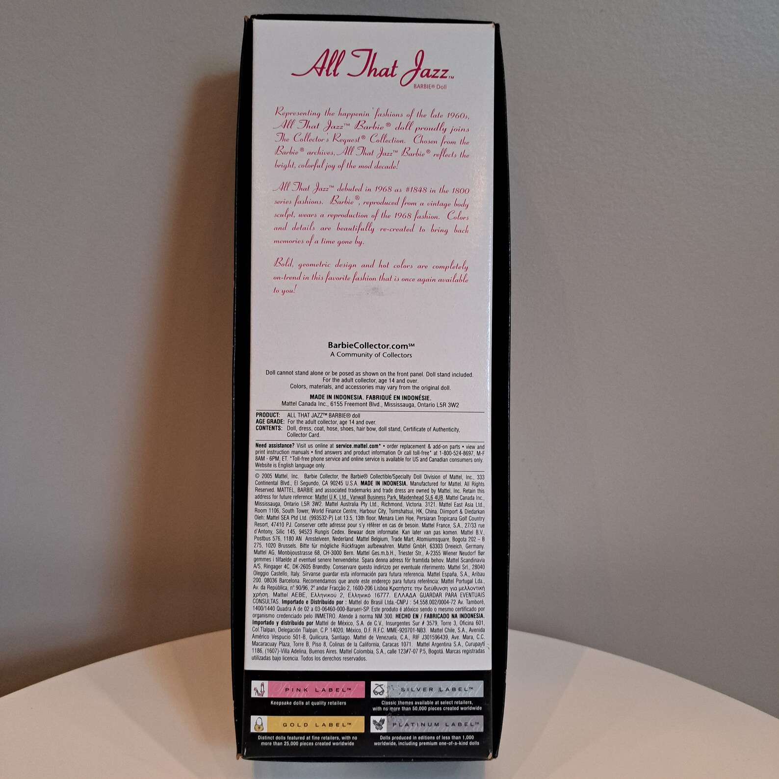 Vintage All That Jazz Barbie Collectors Request Limited Edition 1968 ...