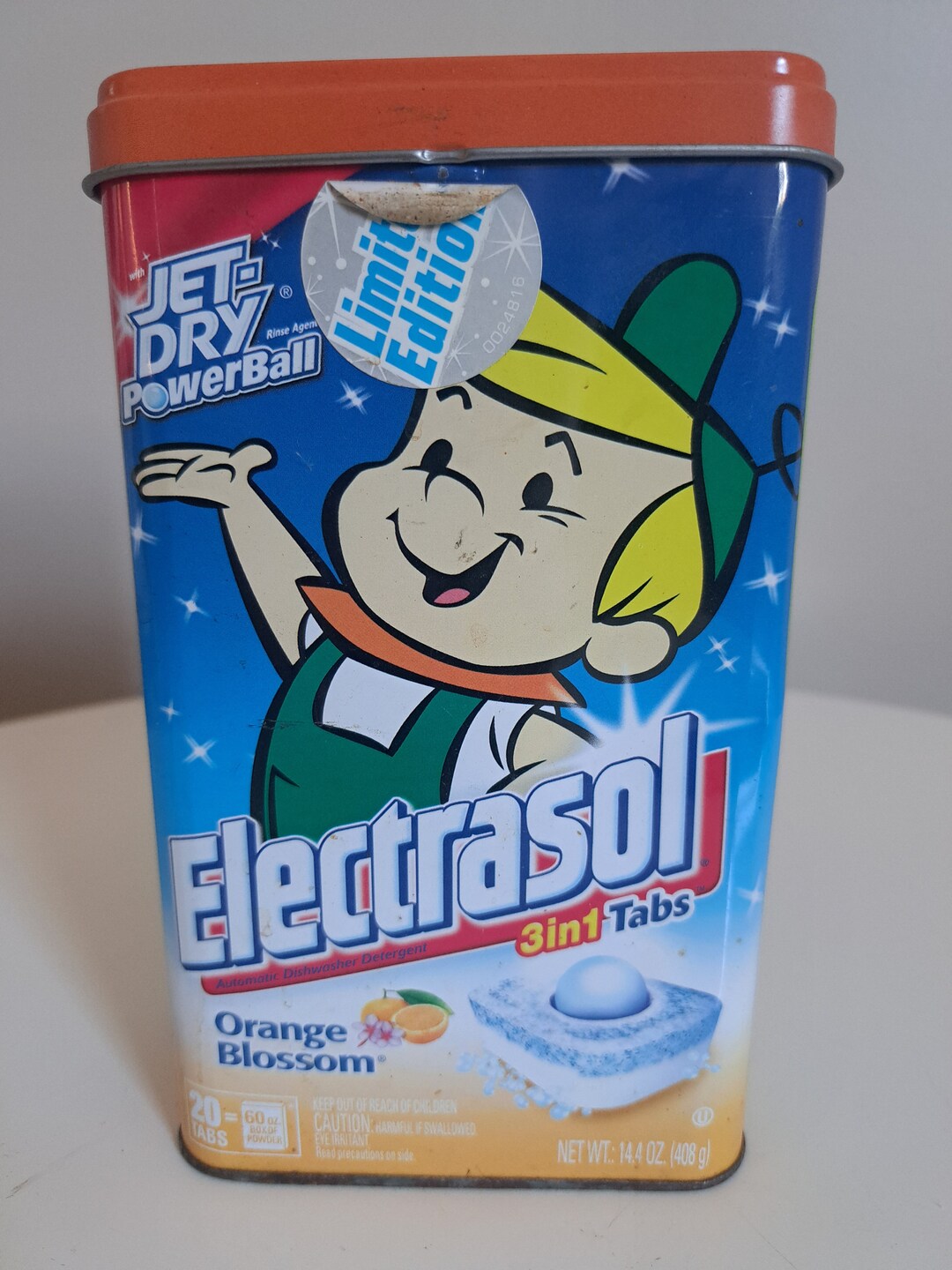 Vintage the Jetsons Collector's Tin Canister From Electrasol Limited ...