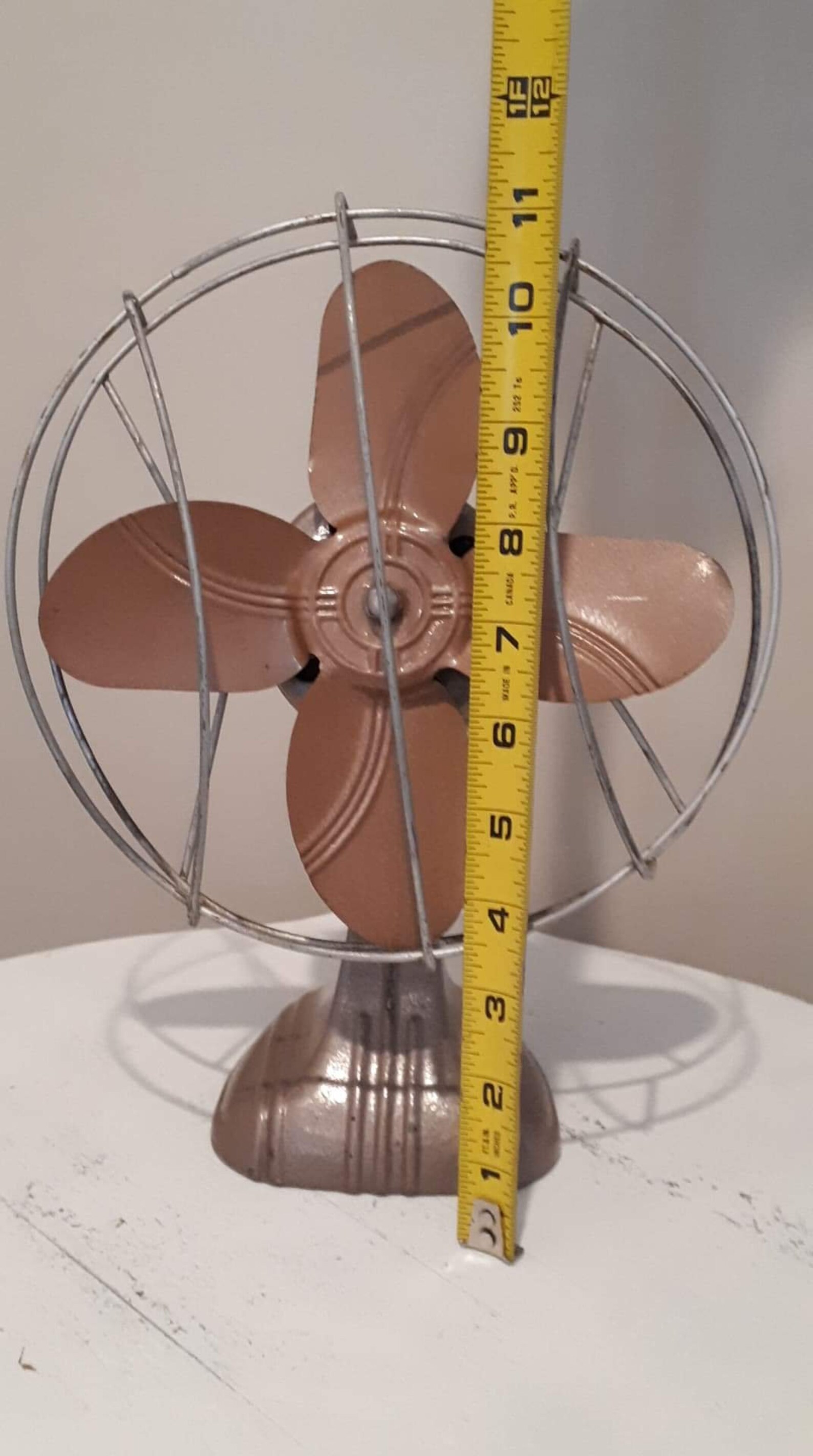 Vintage Electric Desktop Fan - Etsy Canada