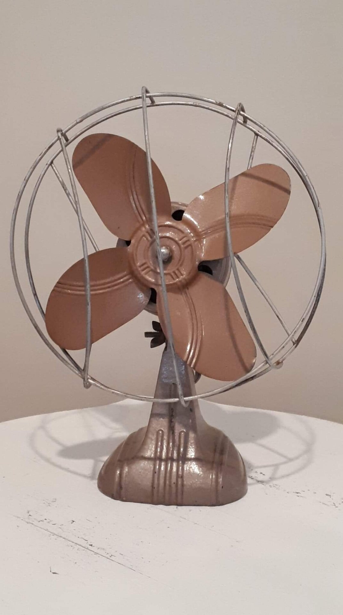 Vintage Electric Desktop Fan - Etsy Canada