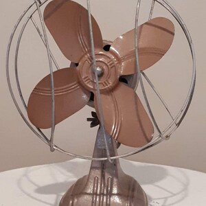 Vintage Electric Desktop Fan - Etsy Canada