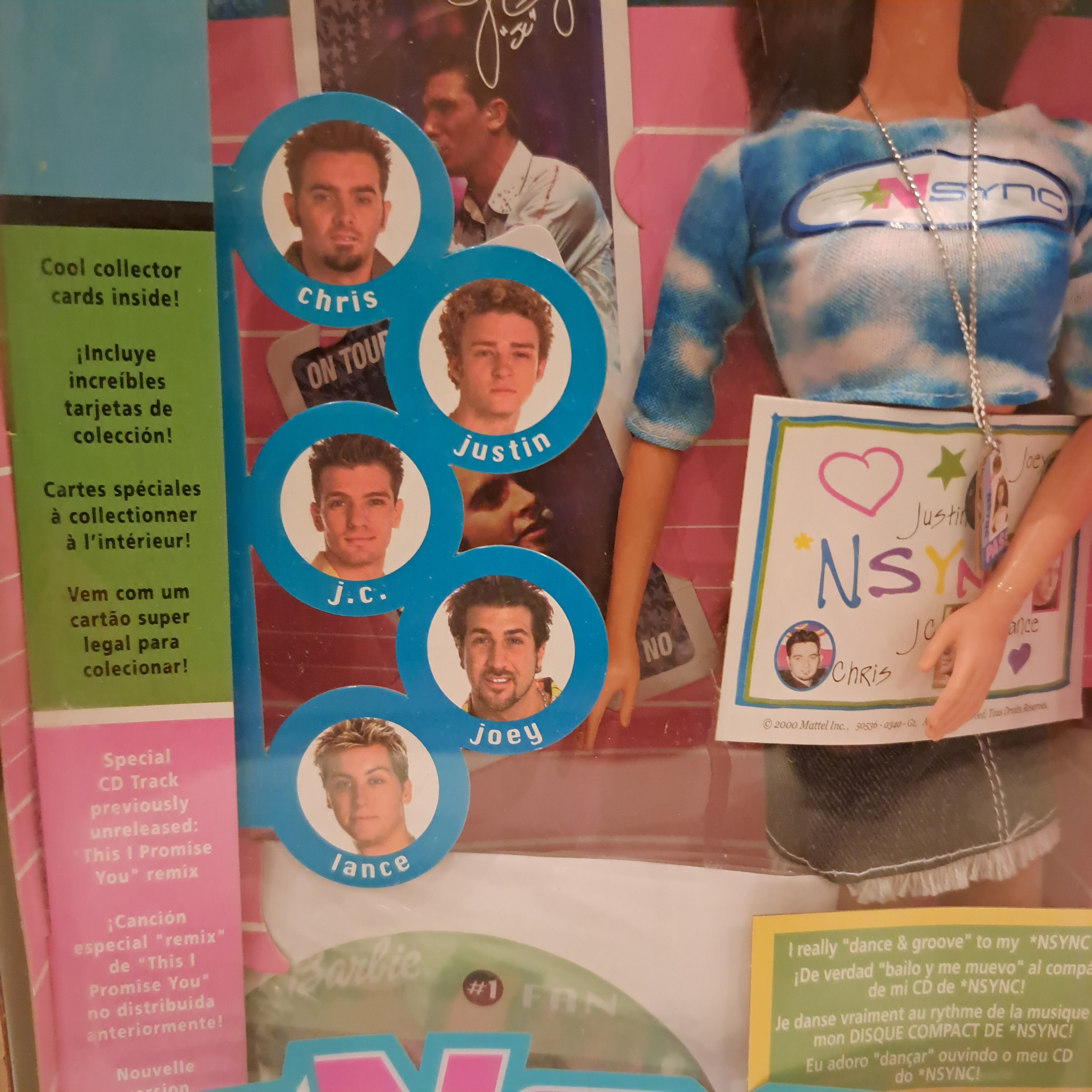 Vintage Nsync Barbie Teresa Barbie 50536 - Etsy