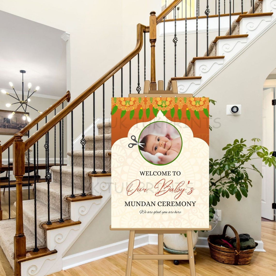 Tonsure or Mundan Ceremony Welcome Sign , Tonsure Ceremony Sign, Hindu ...