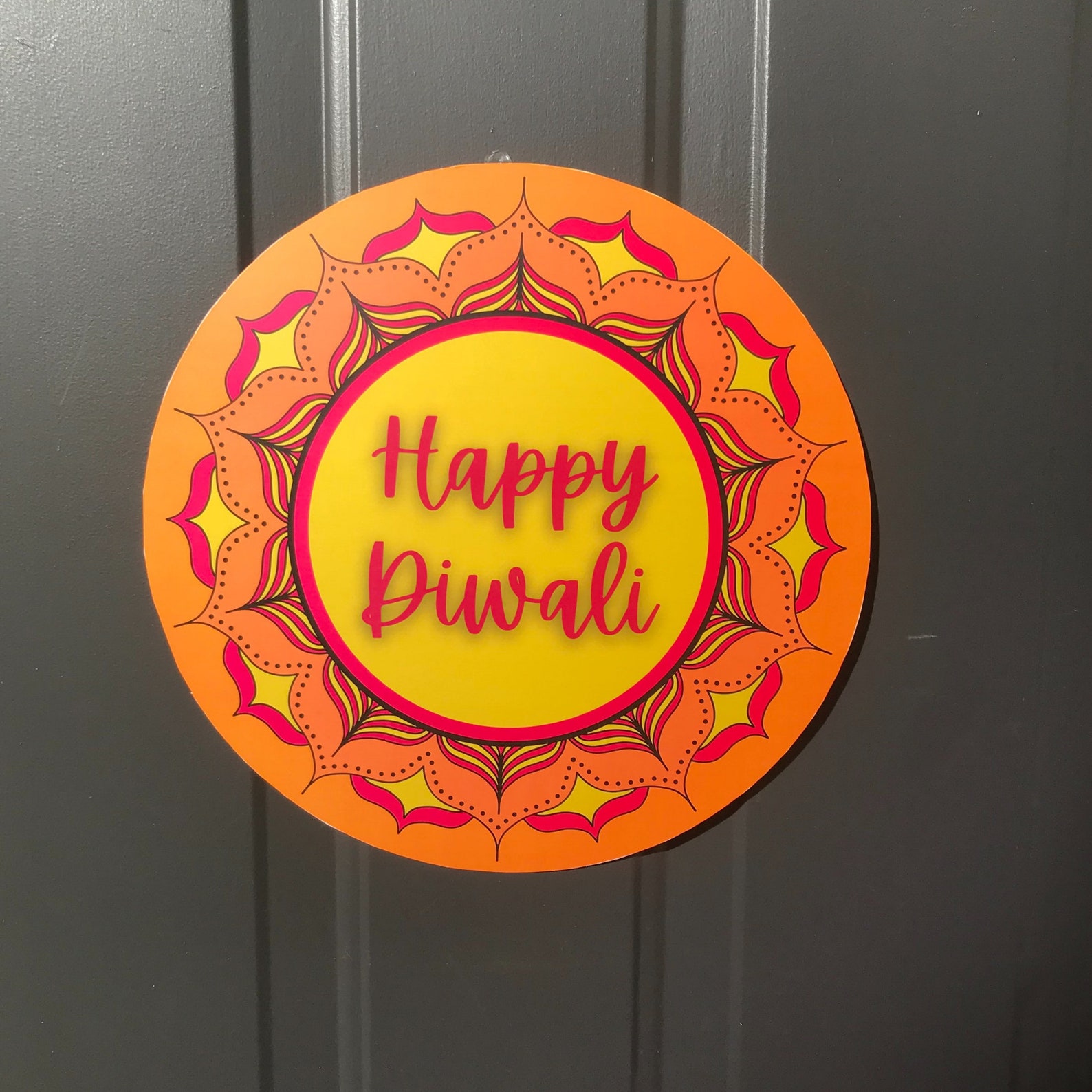 Happy Diwali Paper Cutouts, DIY Diwali Backdrop Decorations, Diwali ...