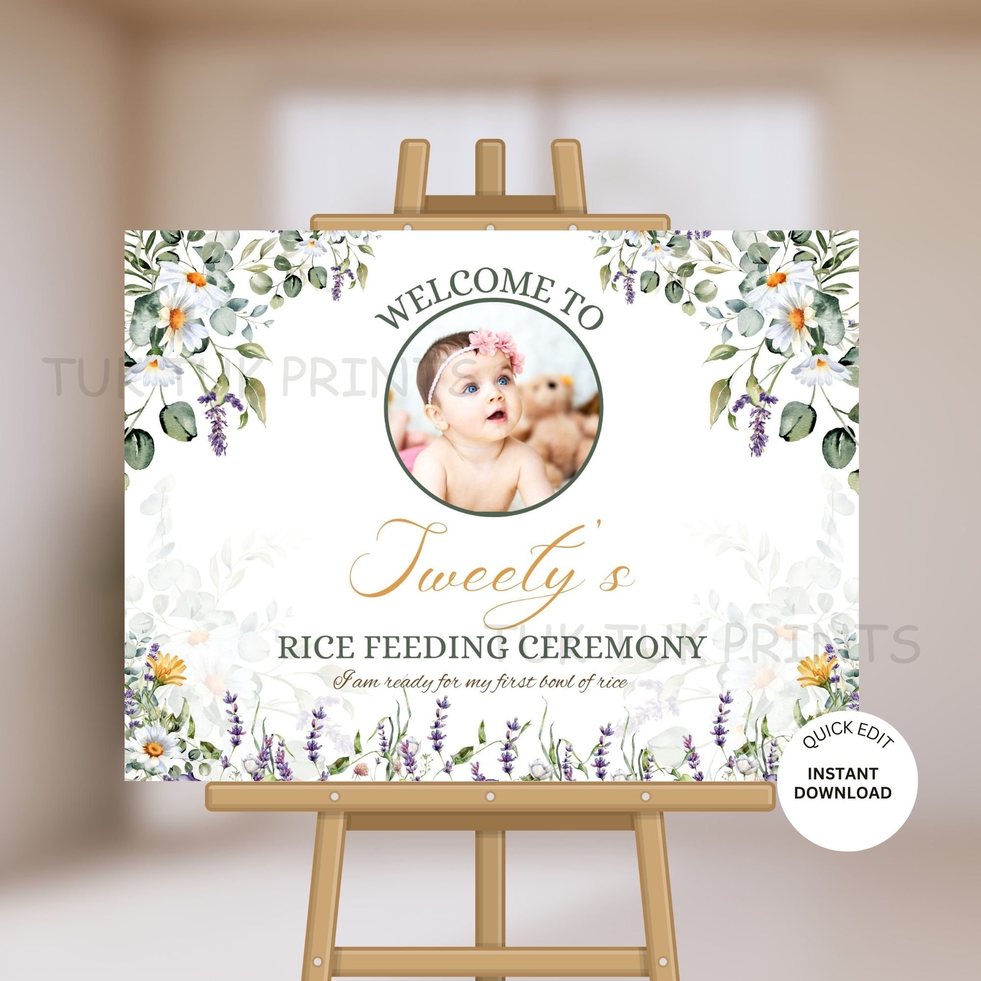 Annaprashan Ceremony Welcome Sign, Rice Feeding Ceremony Welcome Sign ...