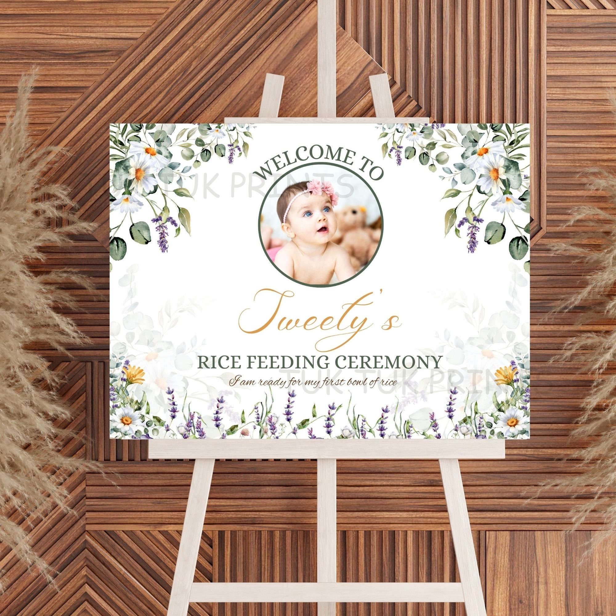 Annaprashan Ceremony Welcome Sign, Rice Feeding Ceremony Welcome Sign ...