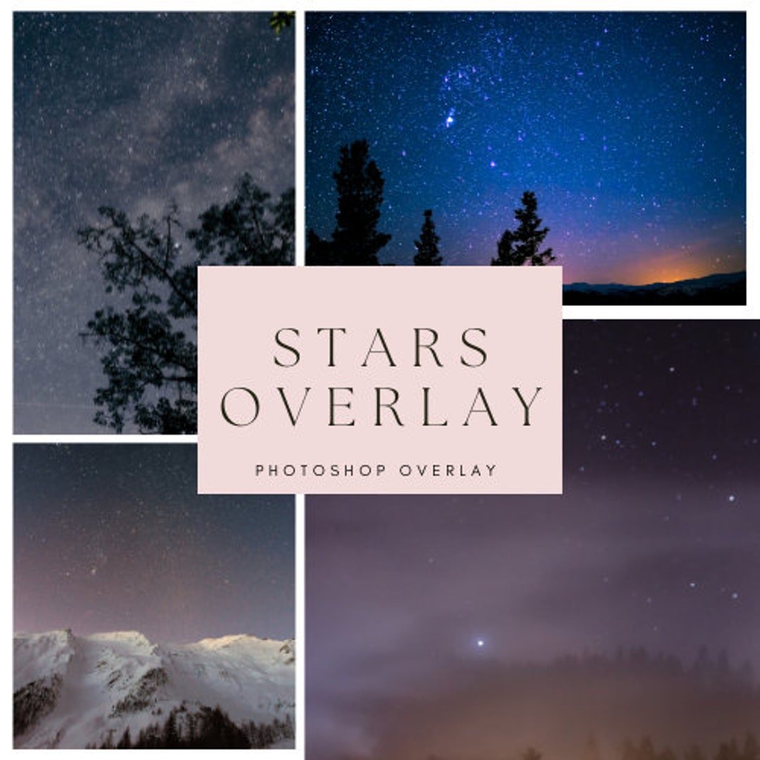 Galaxy Photoshop Overlays - Etsy