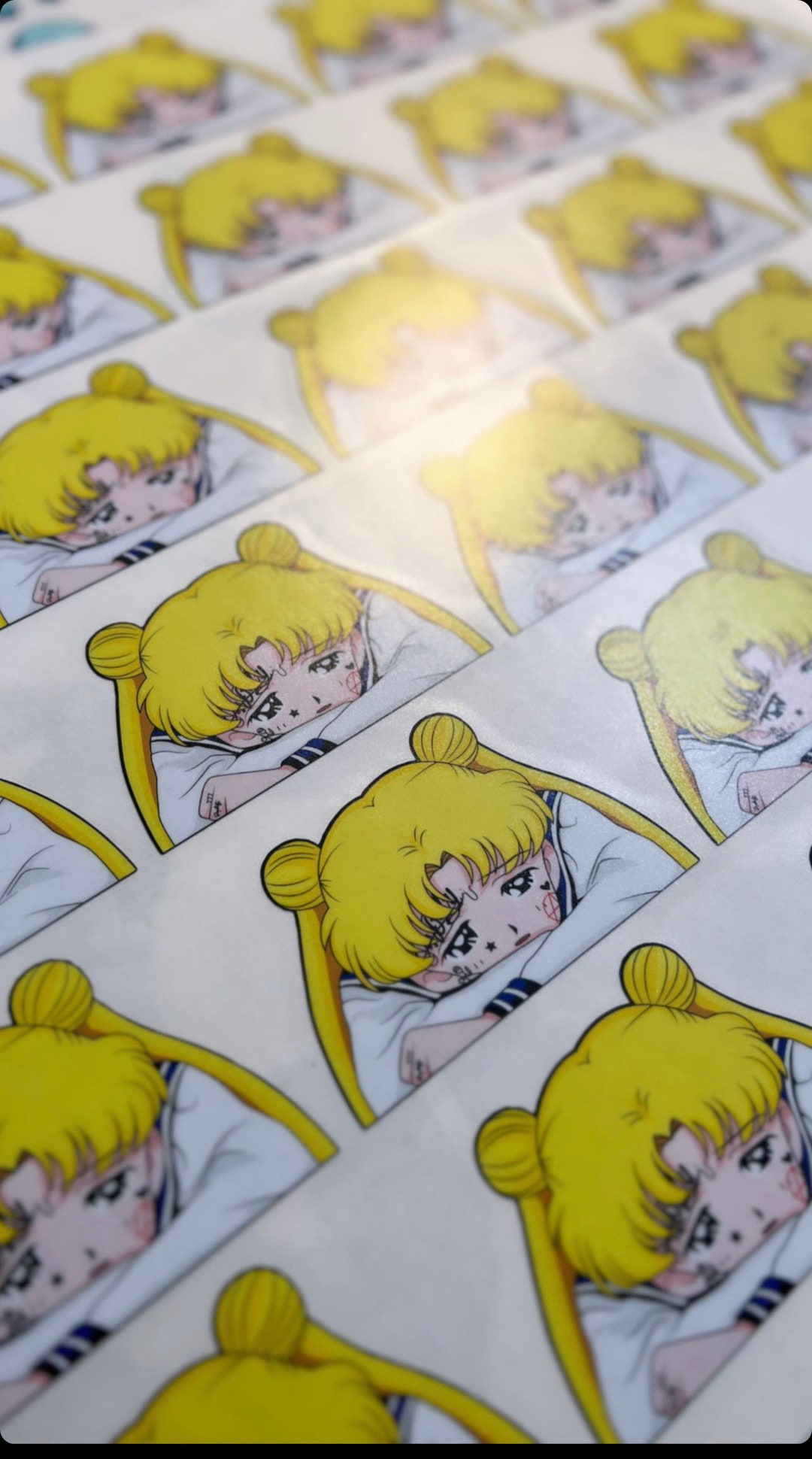 Sad Girl Sticker - Etsy