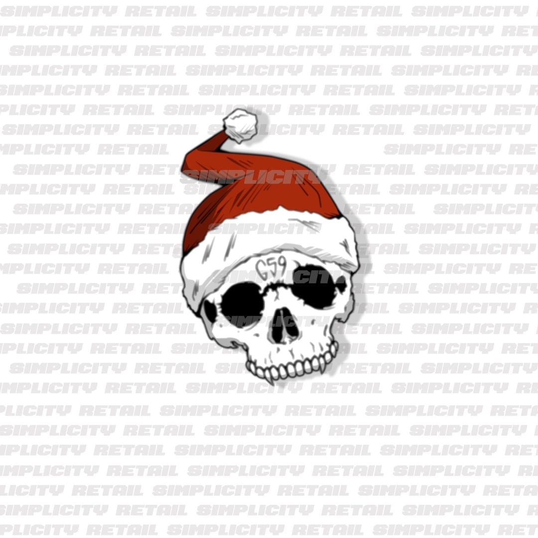 G59 Santa Sticker - Etsy