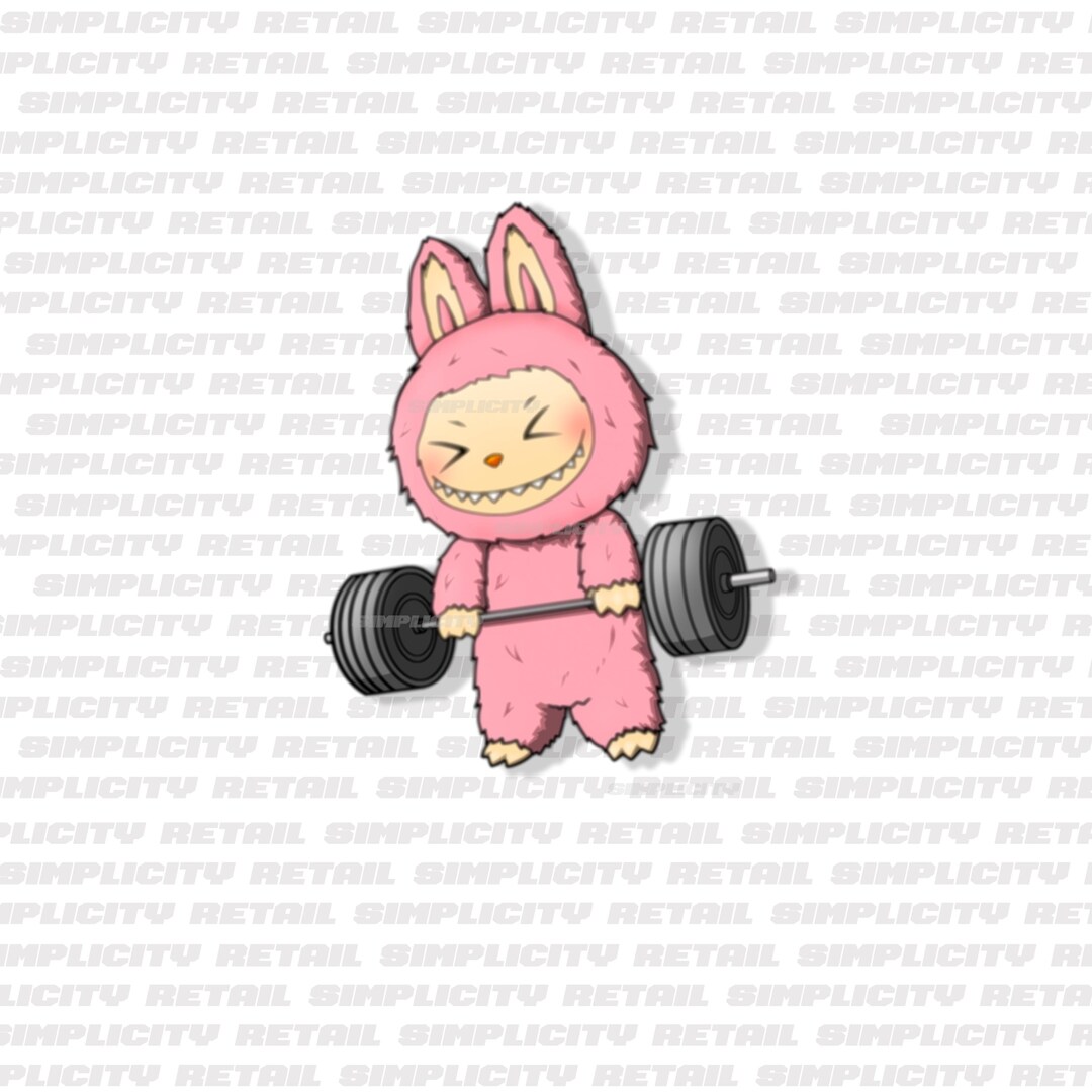 LABU Gym Sticker - Etsy