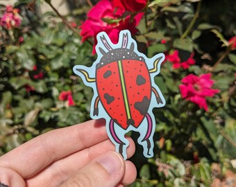 Ladybug Sticker - Etsy