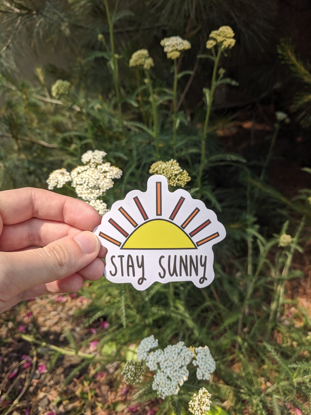 Stay Sunny Sticker - Etsy