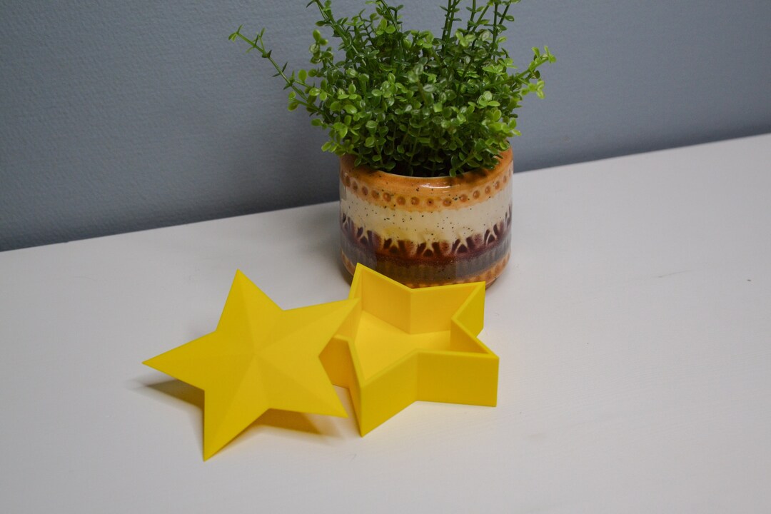 Star Shaped Box. Jewelry Box. 3D Printed. - Etsy