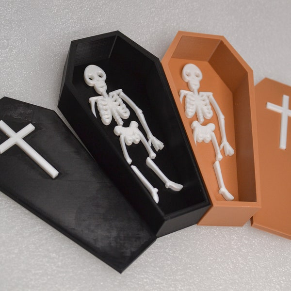 3d Printed Coffin Box - Etsy