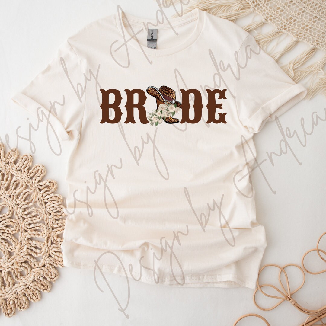 Western Bachelorette Party T-shirt, Bride Shirt, Cowgirl Group Matching ...