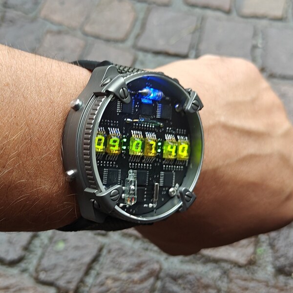 Nixie Watch Metro - Etsy