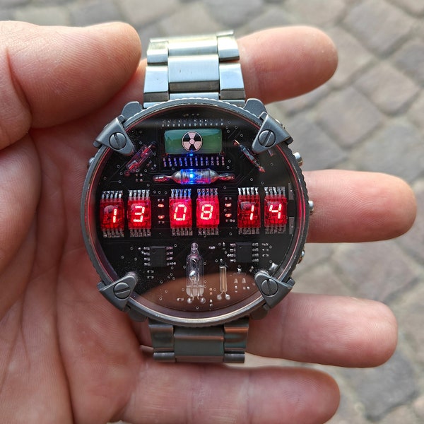 Nixie Tube Watch - Etsy