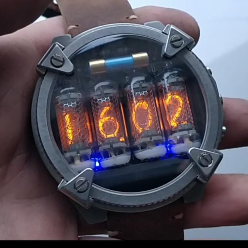 Nixie Tube Watch - Etsy