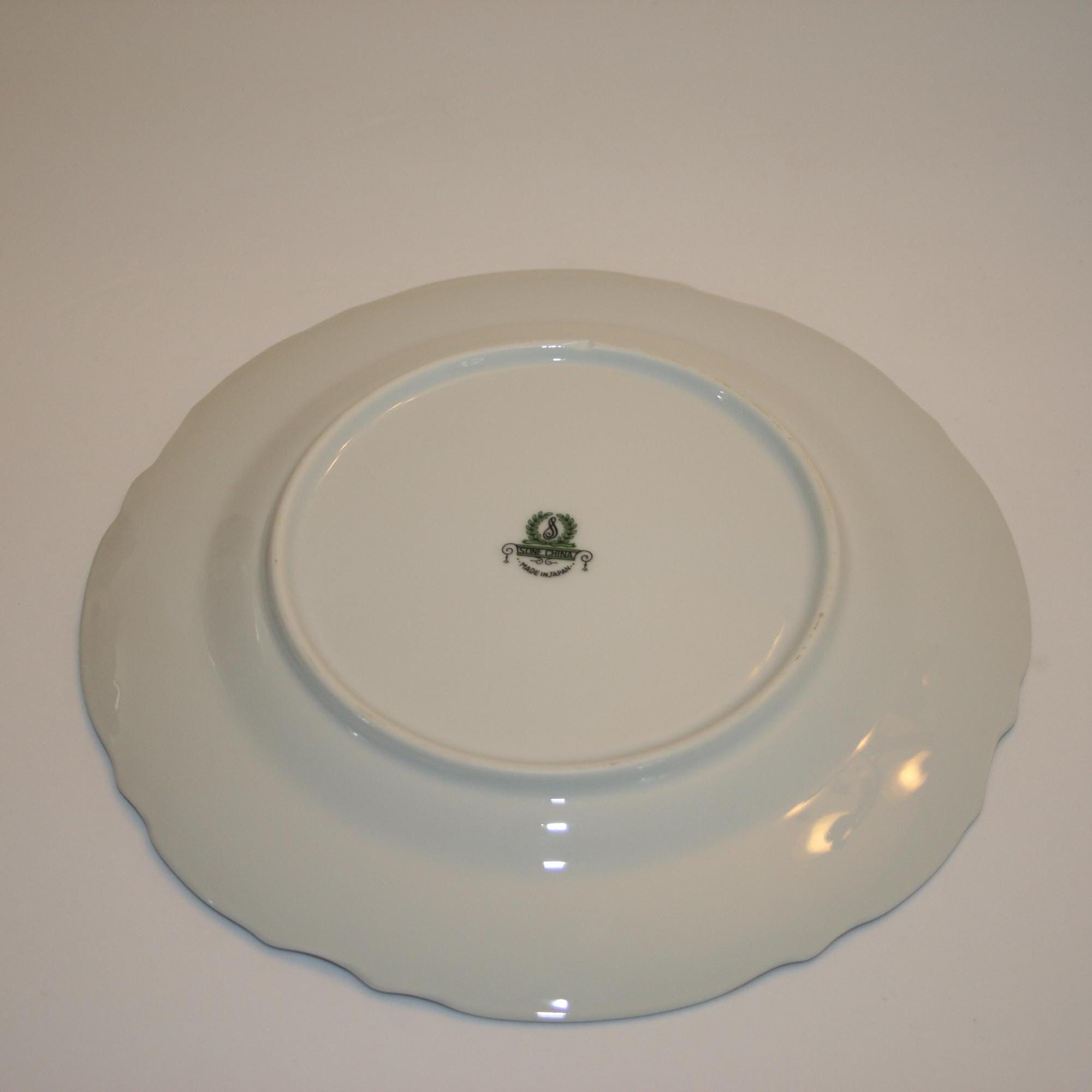 Vintage Sone China of Japan "blue Onion" 8" Salad Plate Pattern # 3318 ...
