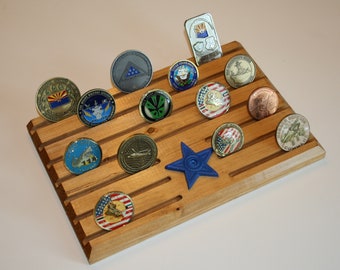 Custom Challenge Coin Display - Etsy