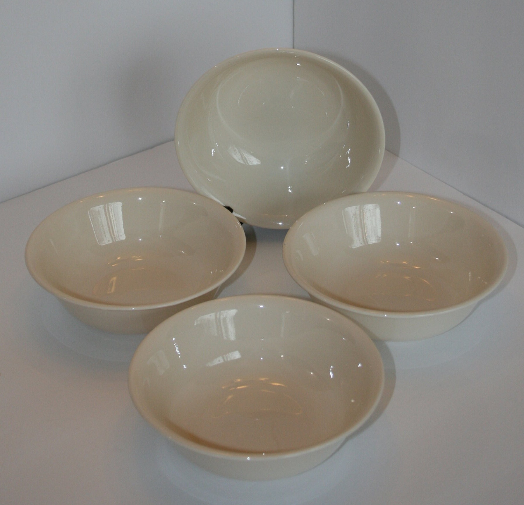 SET of 4 Vintage 6 1/4 Soup / Cereal Bowls, Retired Pattern by Corelle ...