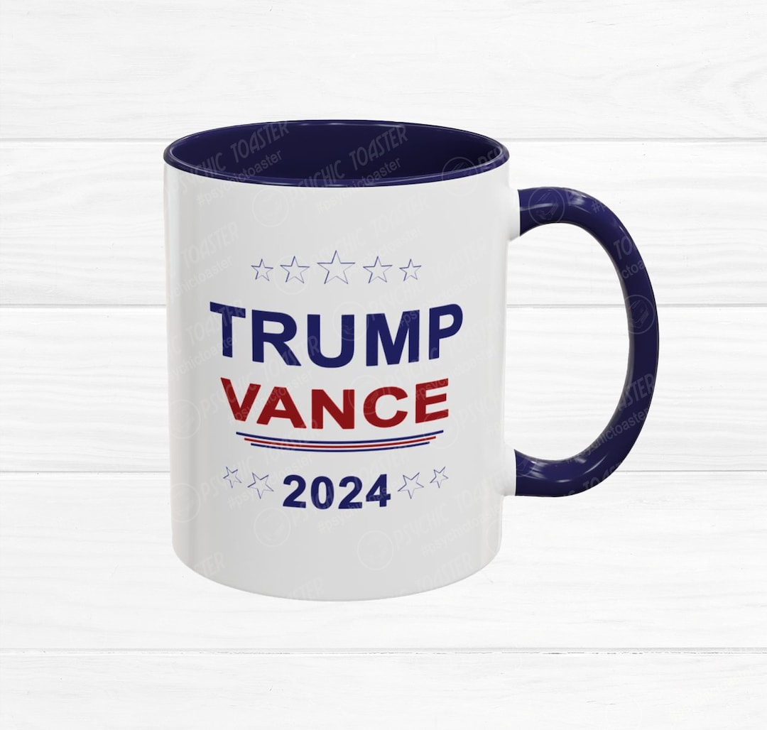 Donald Trump JD Vance President 2024 Coffee Mug, Republican MAGA GOP - Etsy