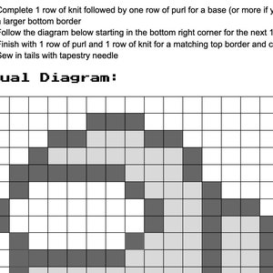 Among Us Knitting Square Pattern - Etsy