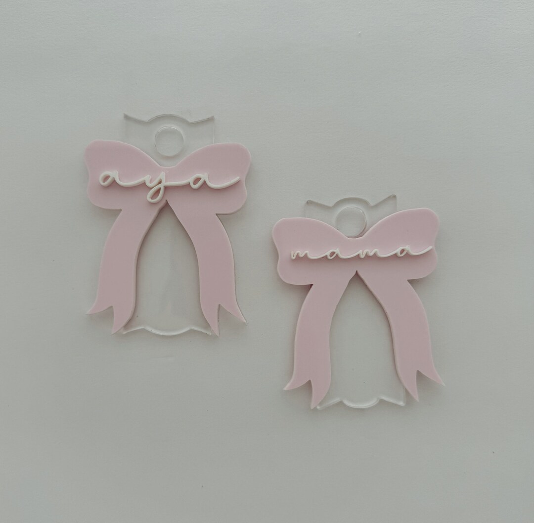 Coquette Bow Stanley Topper | Bow Stanley Topper | Stanley Topper - Etsy