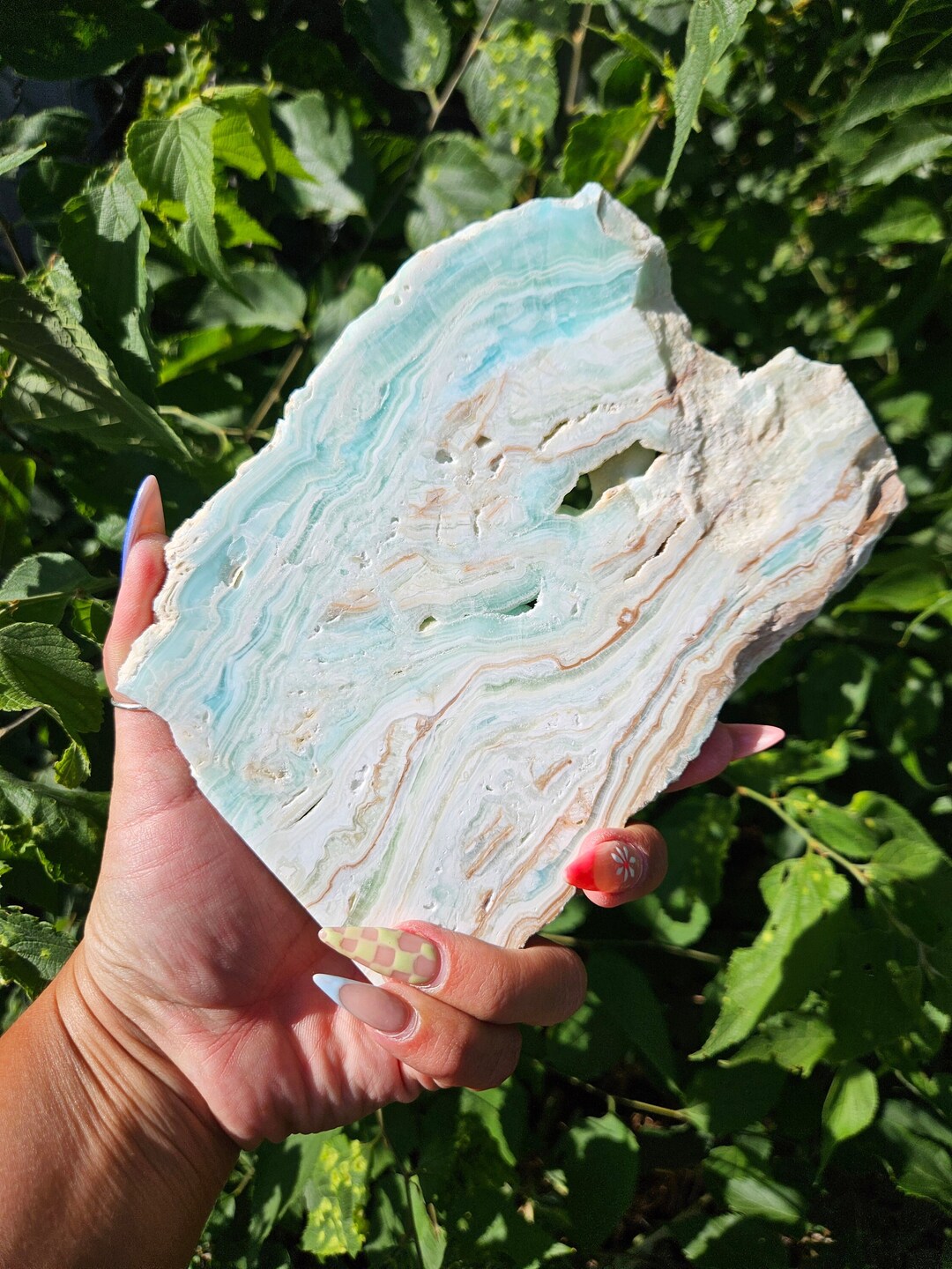 Caribbean Calcite Slab - Etsy