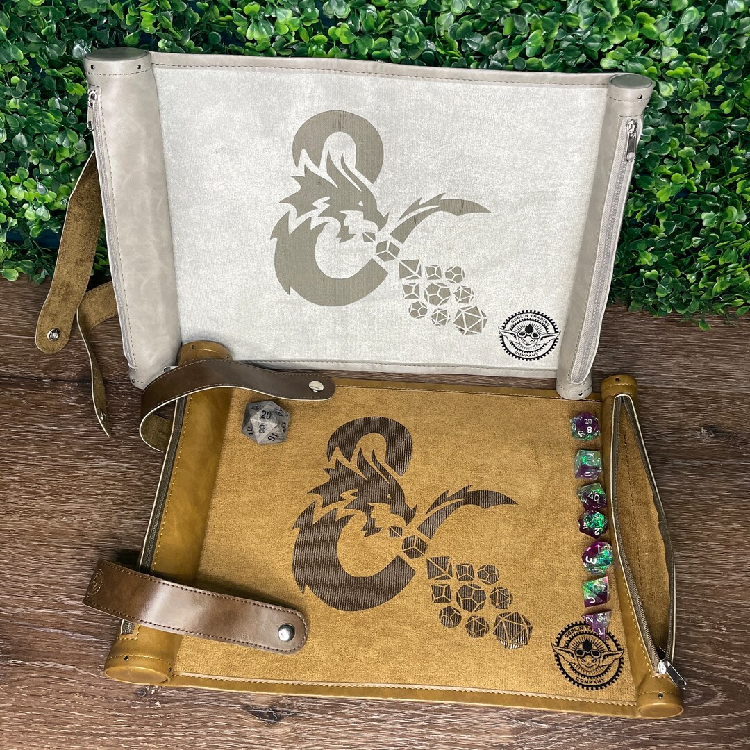Dnd Dice Scroll, Scroll of Rolling, Dice Case, Chonk Dice Storage, Dice ...