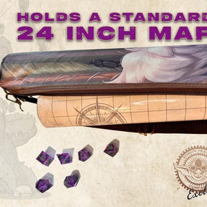 Thematic Map Tubes– Battle Map Case & Insulated Cooler for DND and ...
