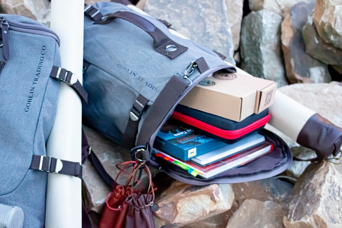 Dnd Adventure Pack TTRPG Backpack D&D Map Tube Cooler Tube - Etsy