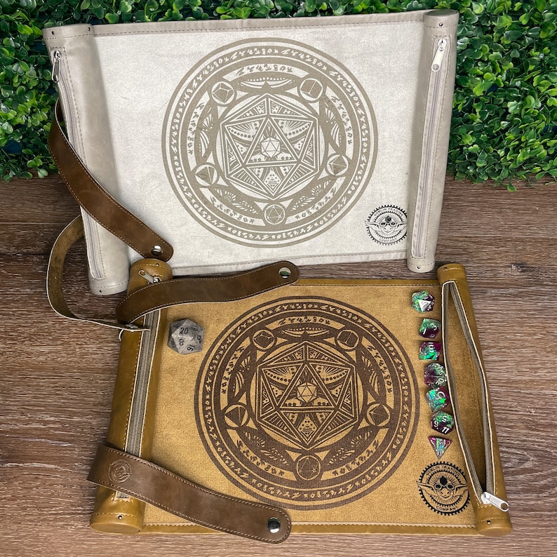 Dnd Dice Scroll Scroll of Rolling Dice Case Chonk Dice - Etsy