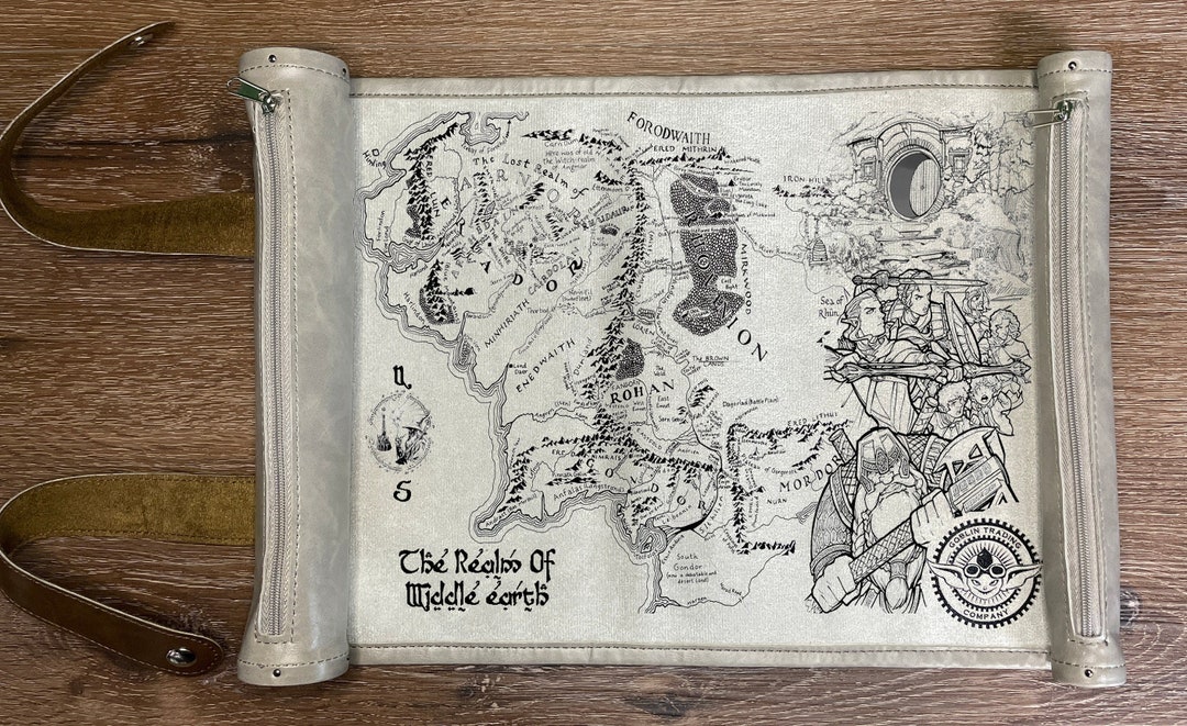 Dnd Dice Scroll Scroll of Rolling Map Scroll Dice Case - Etsy
