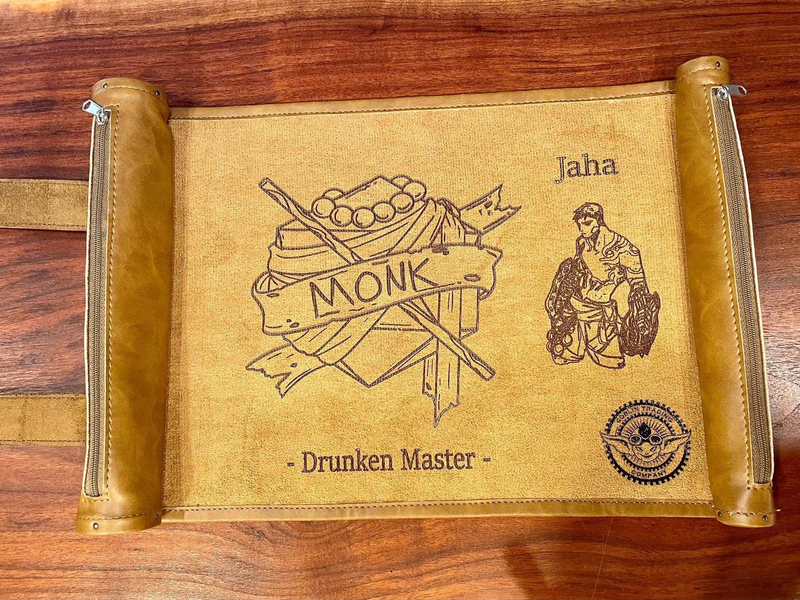 Personalized Chonky Dice Scroll Dice Case Roll Mat D&D | Etsy