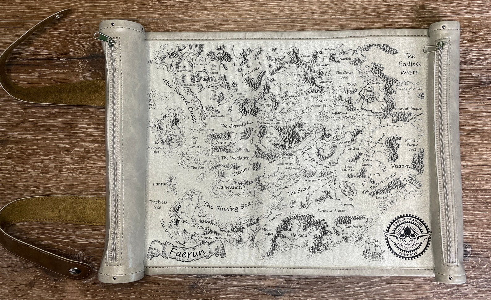 Dnd Dice Scroll Scroll of Rolling Map Scroll Dice Case - Etsy