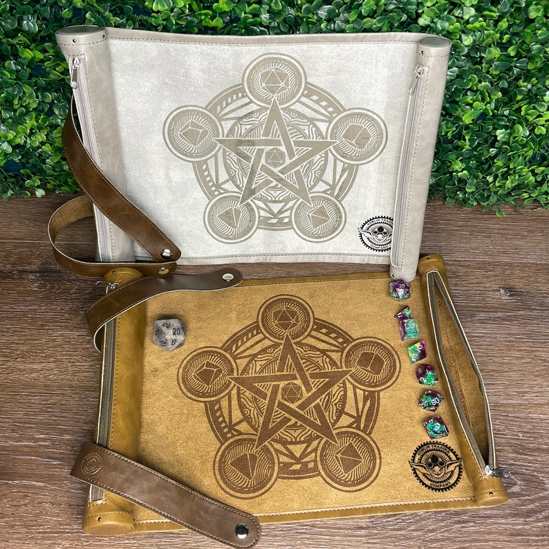 Dnd Dice Scroll Scroll of Rolling Dice Case Chonk Dice - Etsy