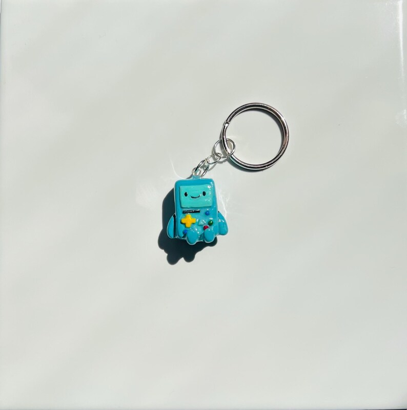 Adventure Time BMO Keychain - Etsy