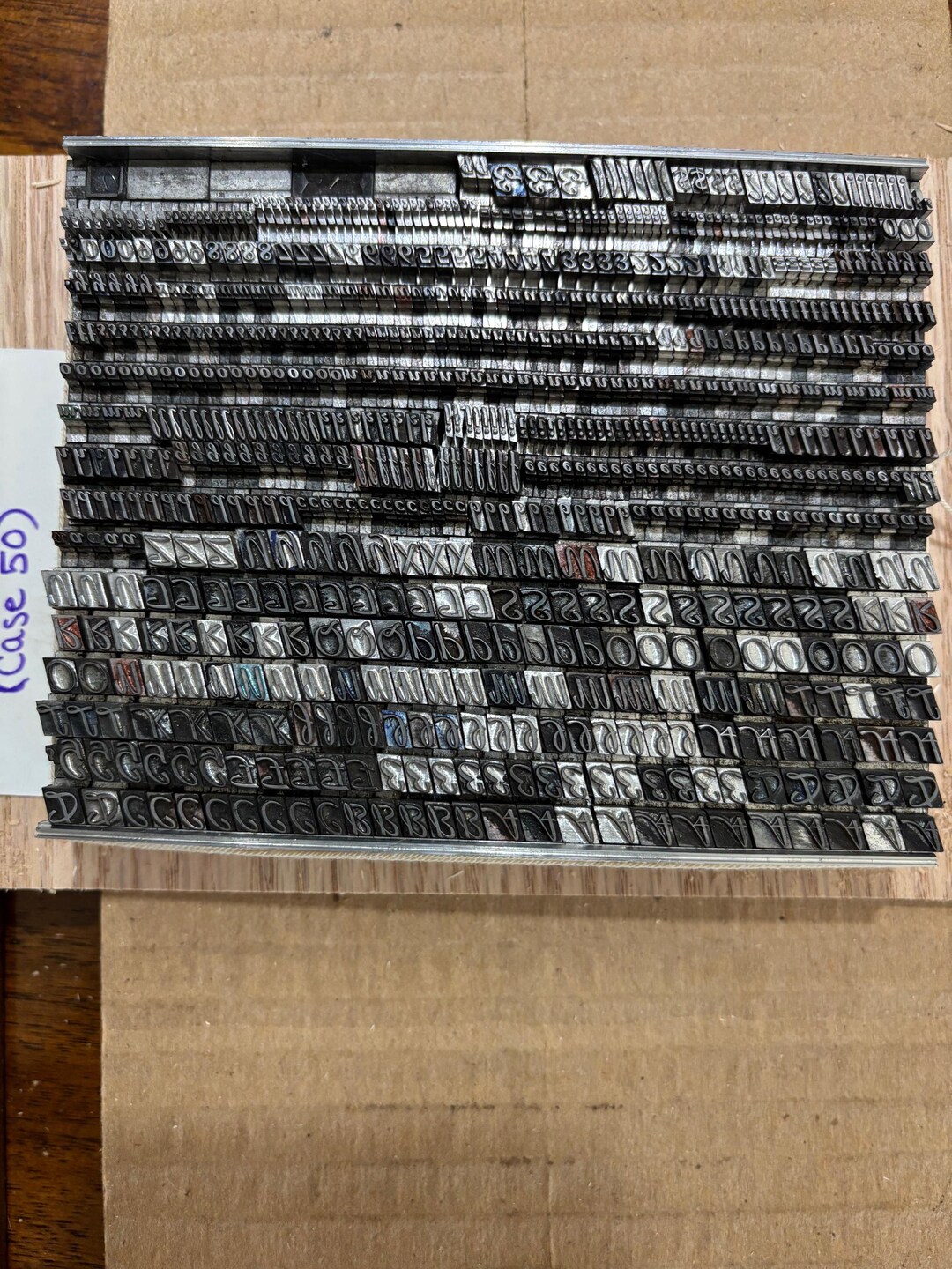 Coronet 18pt Complete Font for Letterpress Printing - Etsy