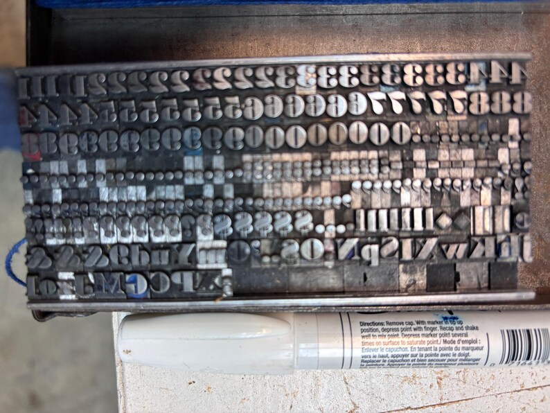 Ultra Bodoni 18 Point Font for Letterpress Printing. - Etsy