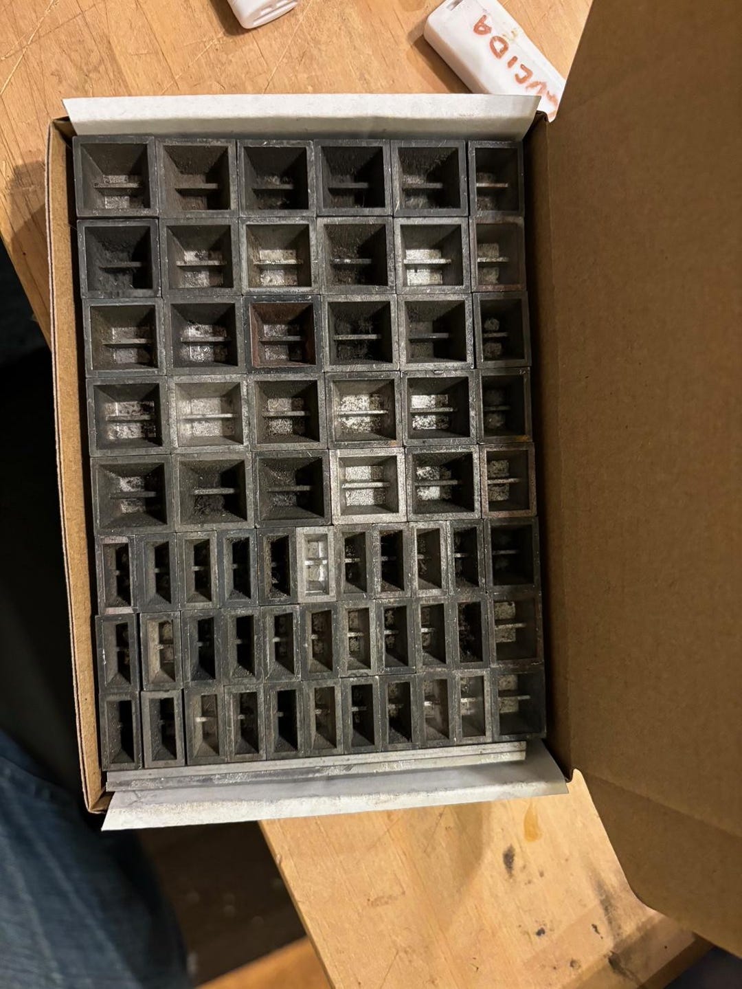 48 Point Quad Kit, Foundry Metal for Letterpress Composition and Lockup ...