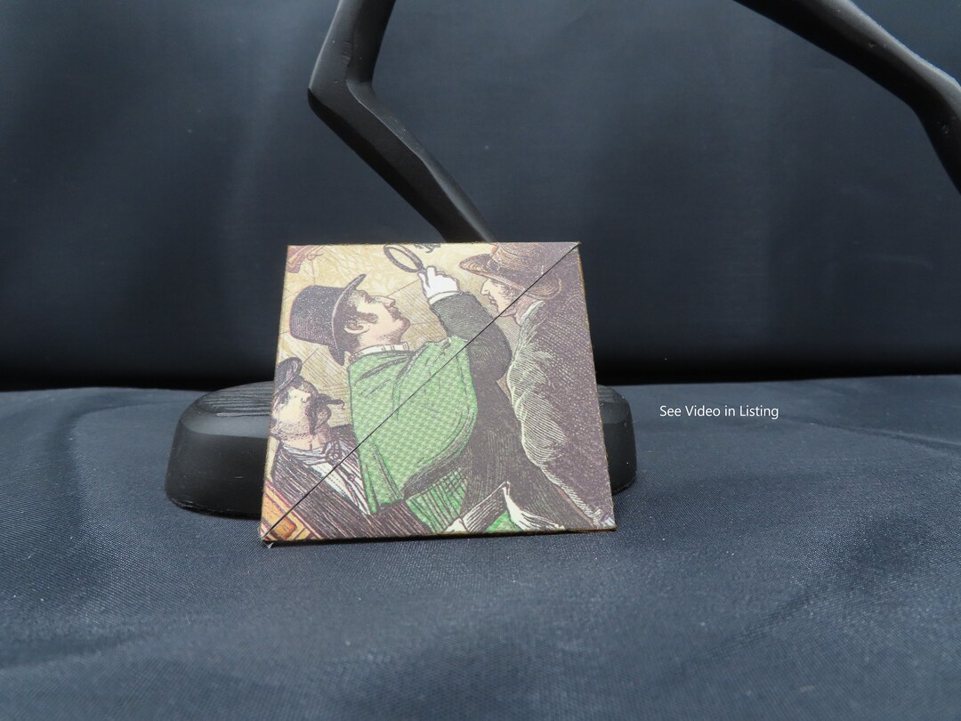 MASTER DETECTIVE Corner Bookmark, Steampunk, 3 in One, Bookmark, Mixed ...