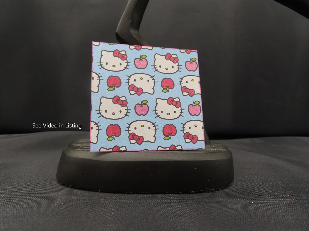 HELLO KITTY Corner BOOKMARK Unique Bookmark, 3 in One, Mixed Media, Tag ...